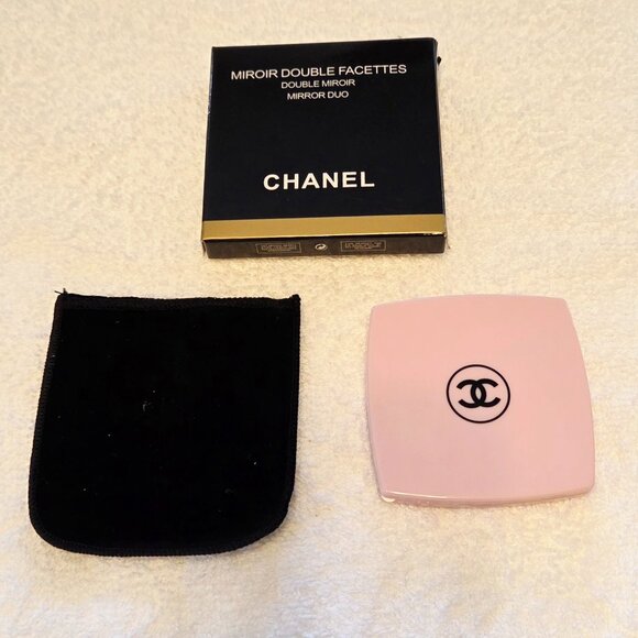 CHANEL | Makeup | Chanel Double Mirror Compact New Pink | Poshmark